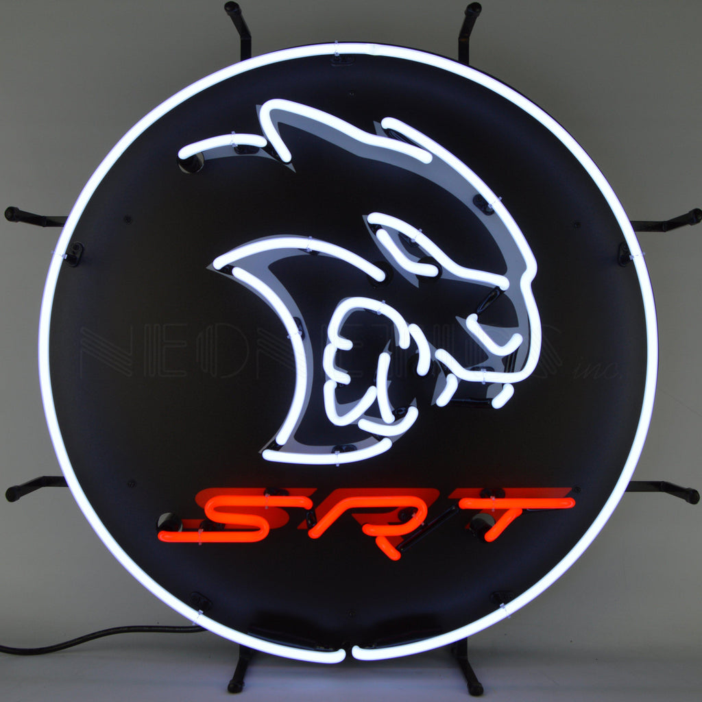 Dodge Hellcat SRT Neon Sign – MCarCovers