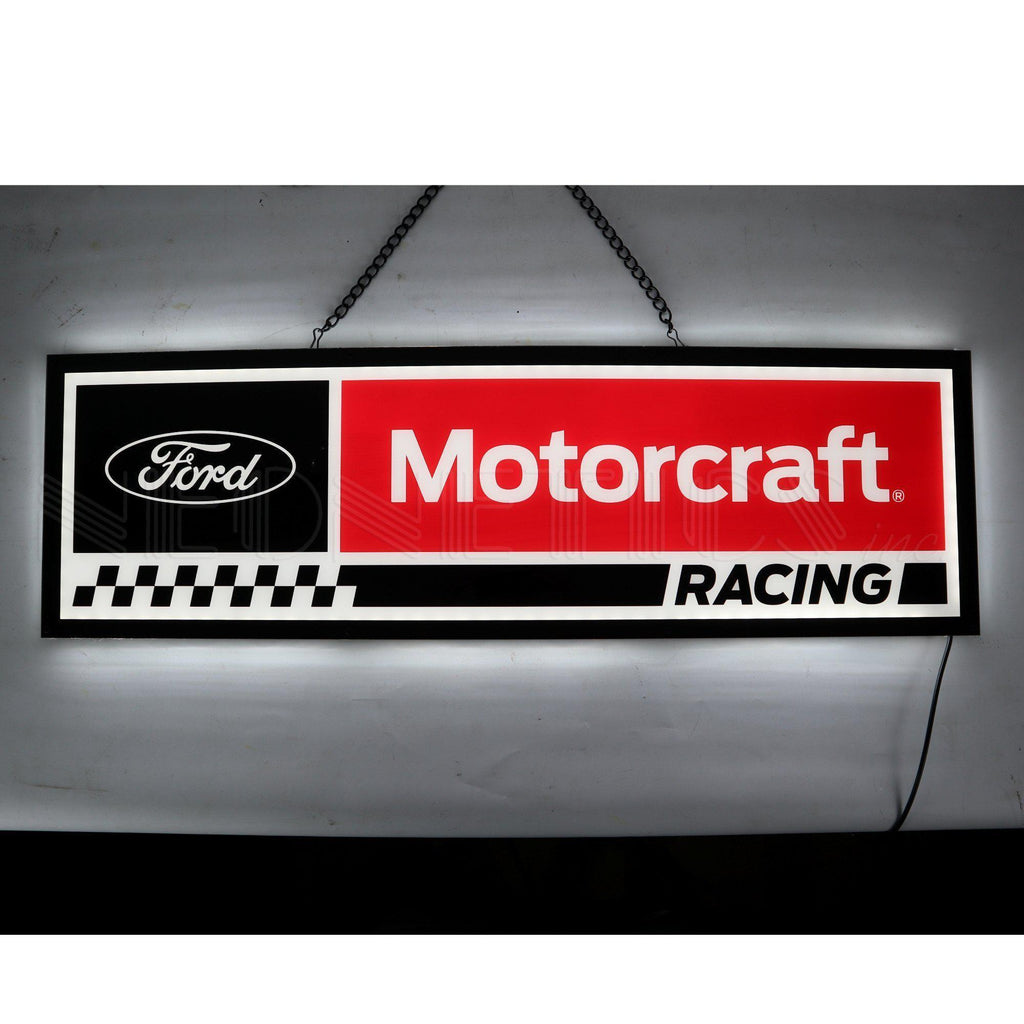 Ford Motorcraft Racing Slim LED Sign – MCarCovers