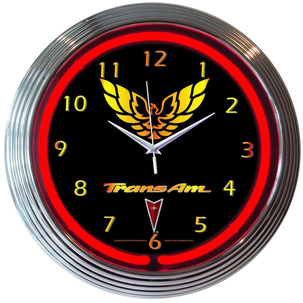 GM Trans Am Neon Clock – MCarCovers