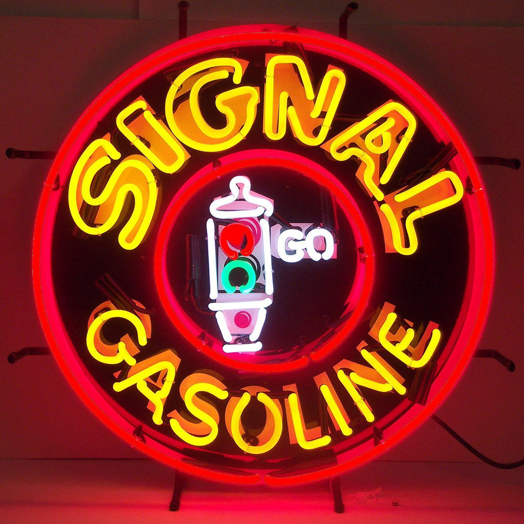 Signal Gasoline Neon Sign – MCarCovers