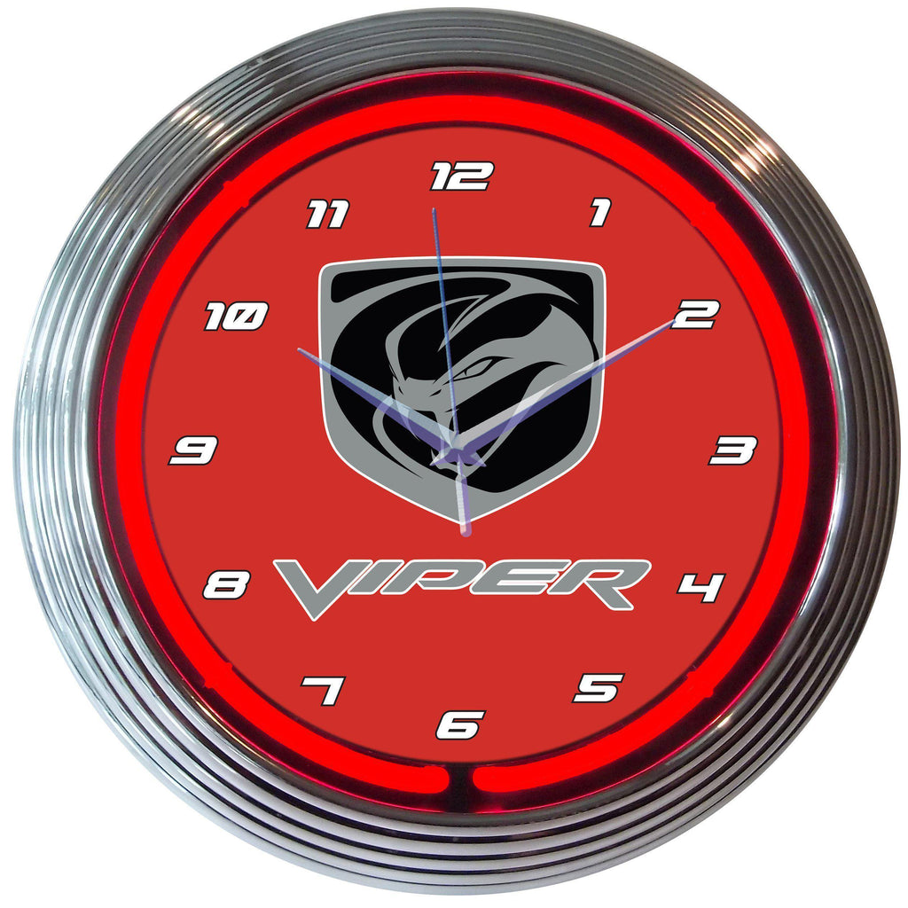 Viper Neon Clock – MCarCovers