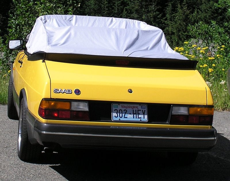 Custom-made Convertible Interior Cover (when top is down) – MCarCovers